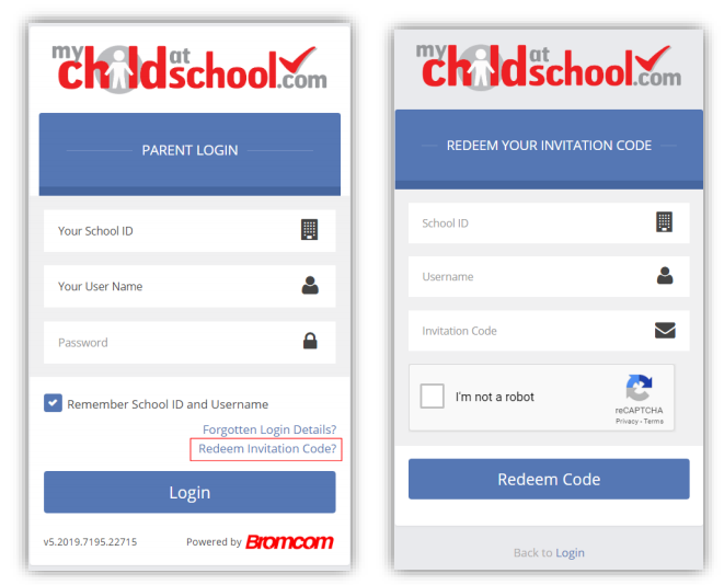 Bromcom Parent and Student Guides - Trinity High School & Sixth Form Centre