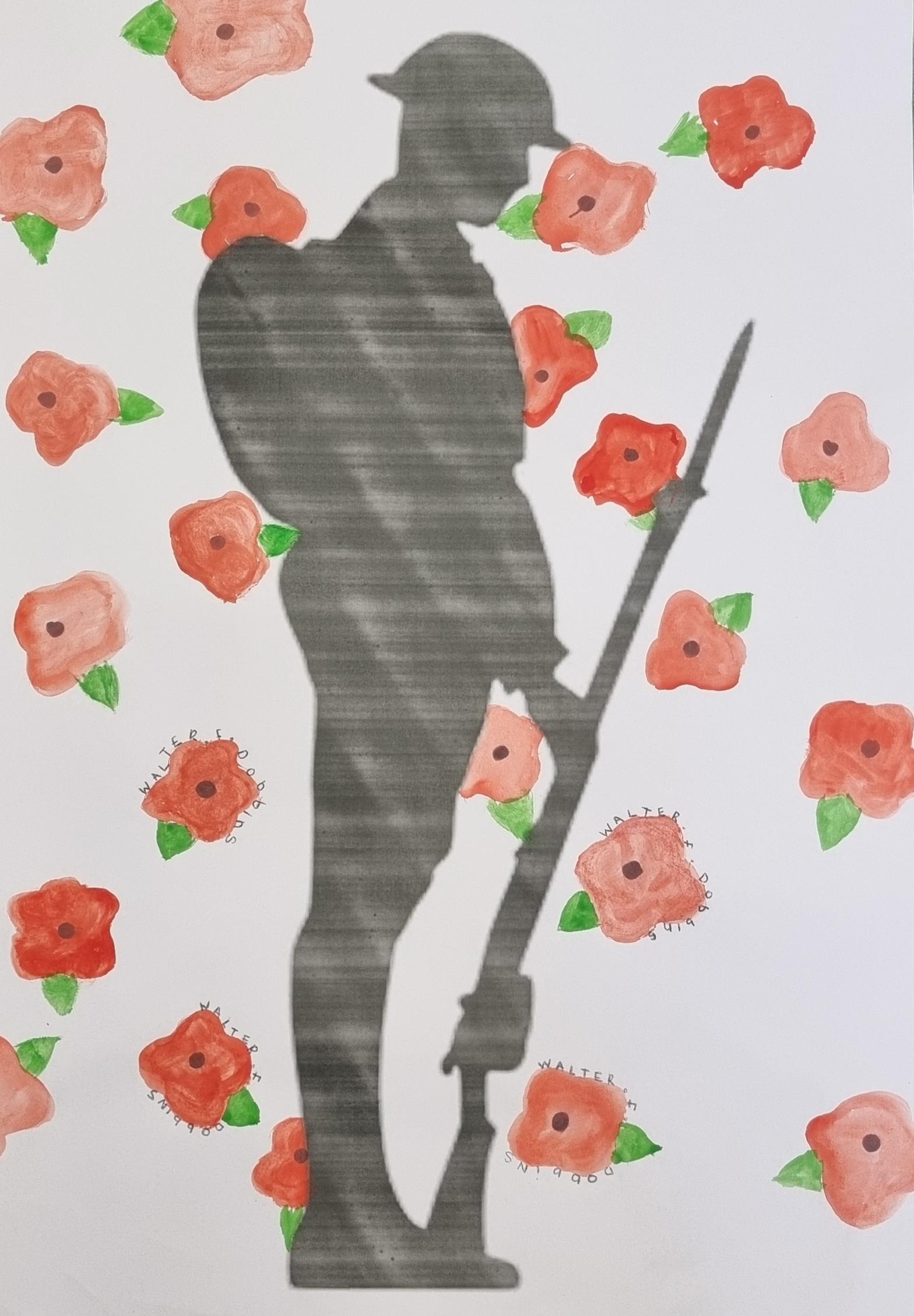 Artwork for Remembrance Day - Trinity High School & Sixth Form Centre