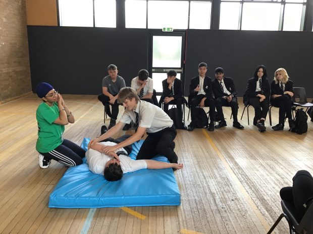 First Aid Training Sessions - Trinity High School & Sixth Form Centre